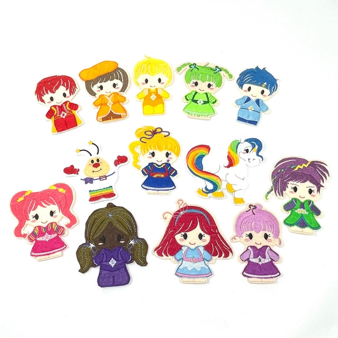 Rainbow Friends Felt Finger Puppet Set LIMITED SUPPLY - Etsy