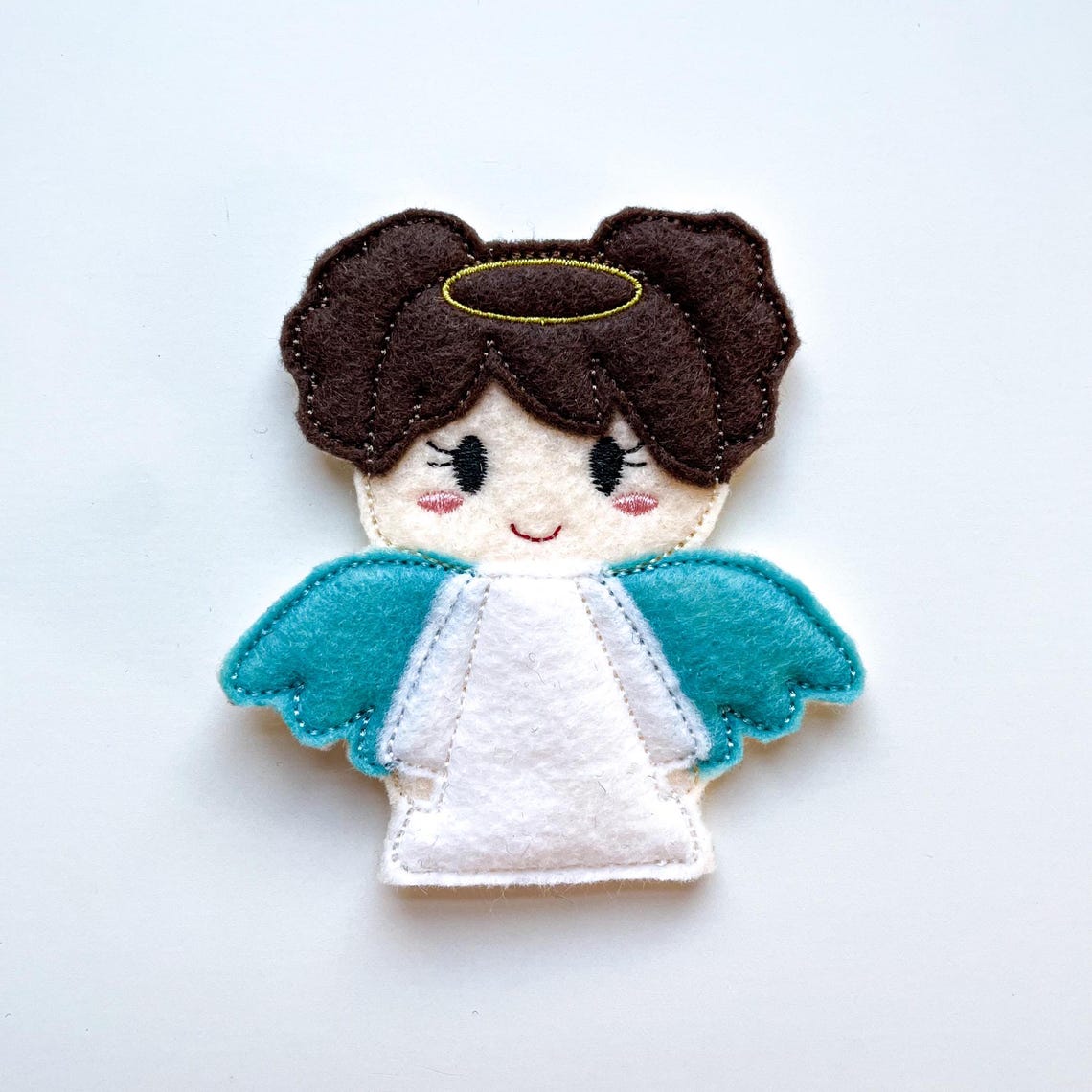 Handmade Felt Angel Finger Puppet LIMITED SUPPLY - Etsy
