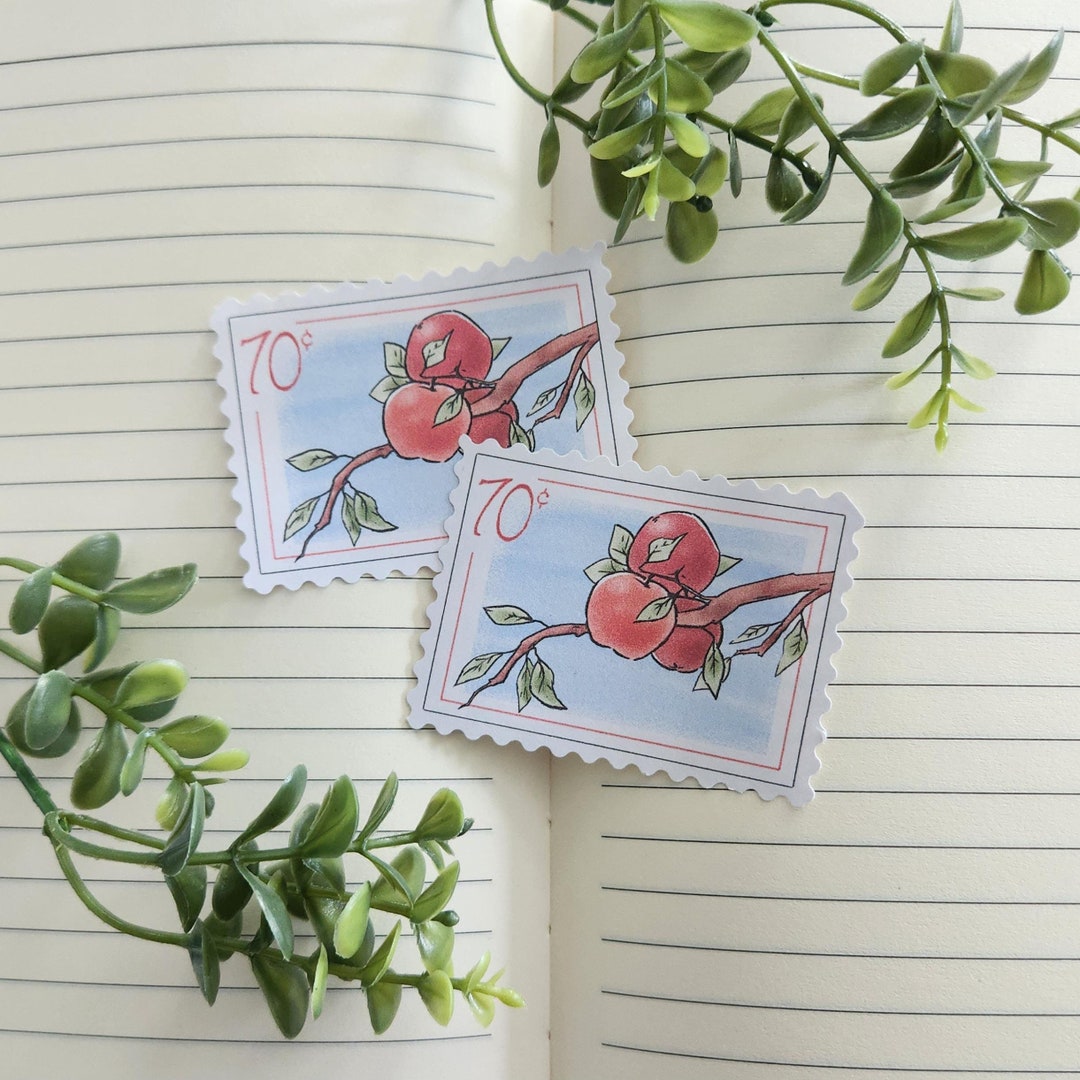 Fall Sticker Aesthetic Stamp Sticker Fall Vintage Sticker Pack ...