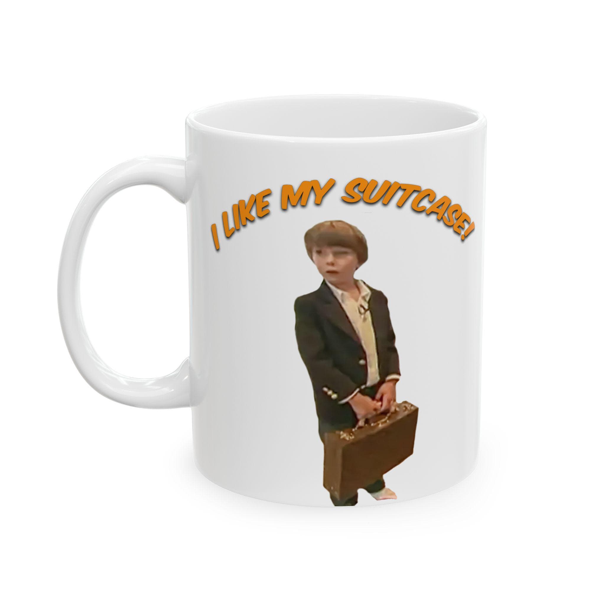 Barron Trump Meme Coffee Mug,i Like My Suitcase Quote Tea Cup, 11oz ...
