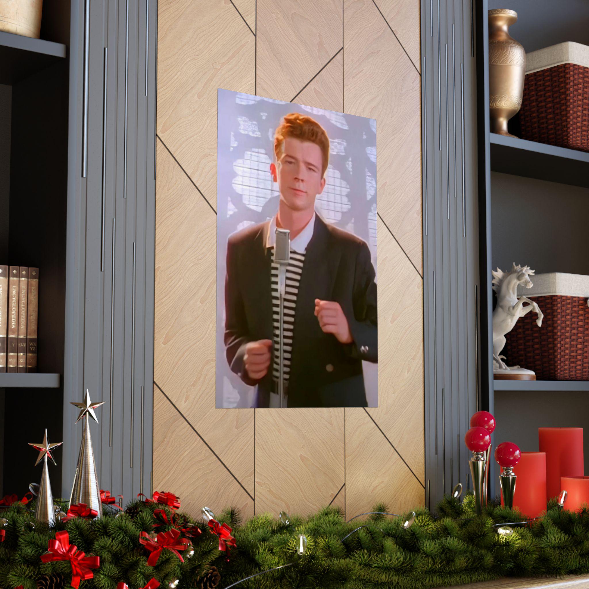 Vertical Poster, Rickrolling Rickroll Never Gonna Give You up Rick ...