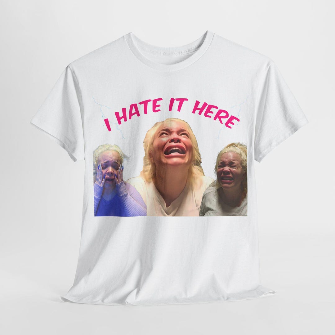 Trisha Paytas Crying Unisex Heavy Cotton Tee, Merchandise, Youtube ...