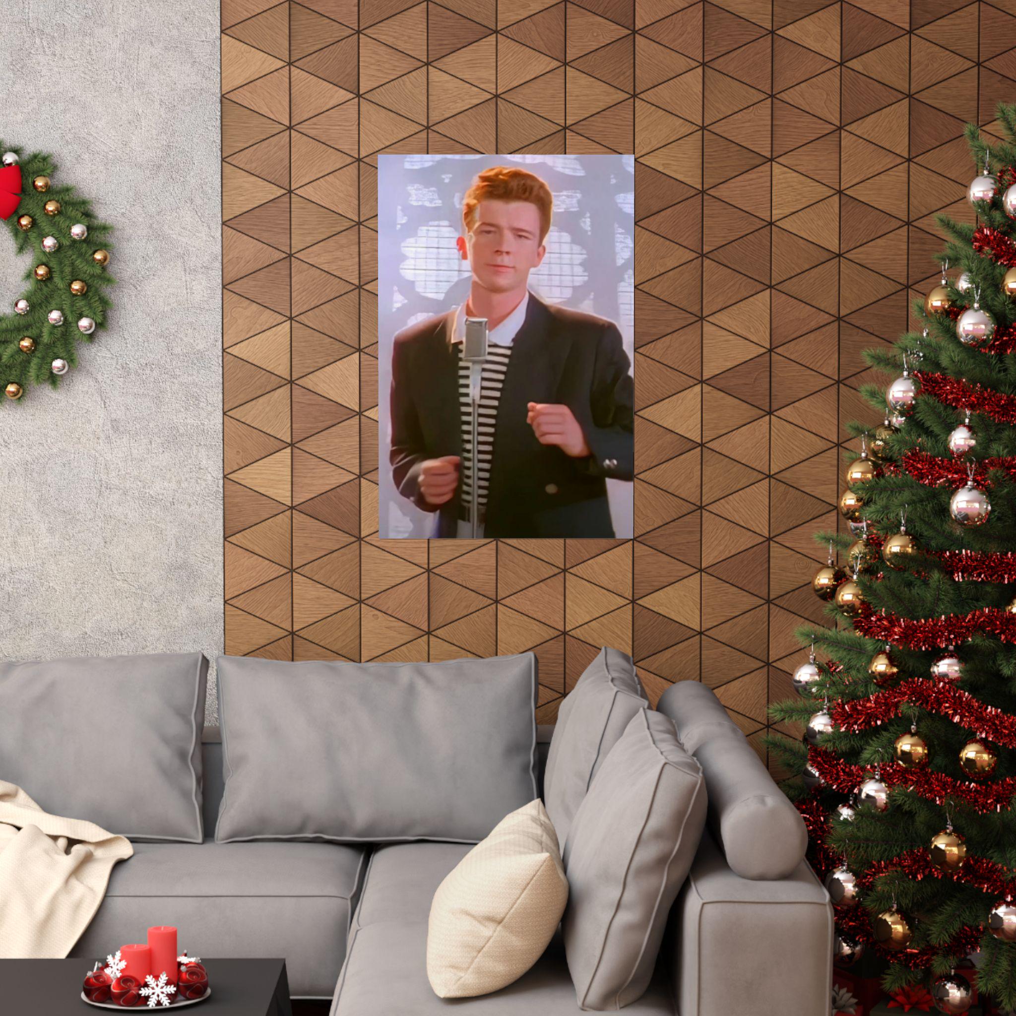 Vertical Poster, Rickrolling Rickroll Never Gonna Give You up Rick ...
