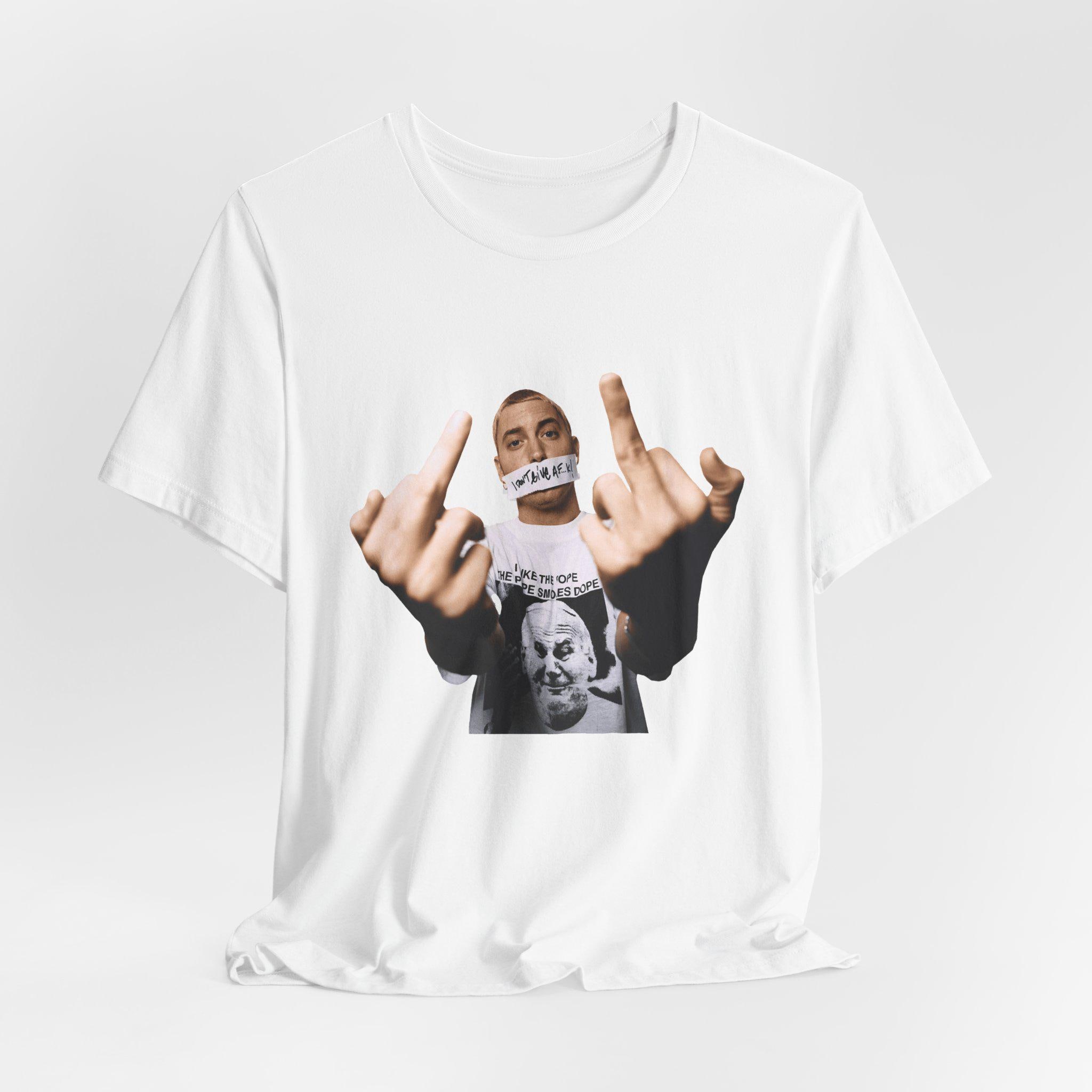 Eminem Middle Finger T-shirt, Eminem Shirt, Real Slim Shady T-shirt ...