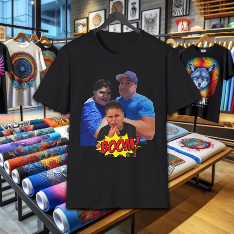 Aj Big Justice the Rizzler We Bring the Boom Meme Tshirt Costco Guys ...