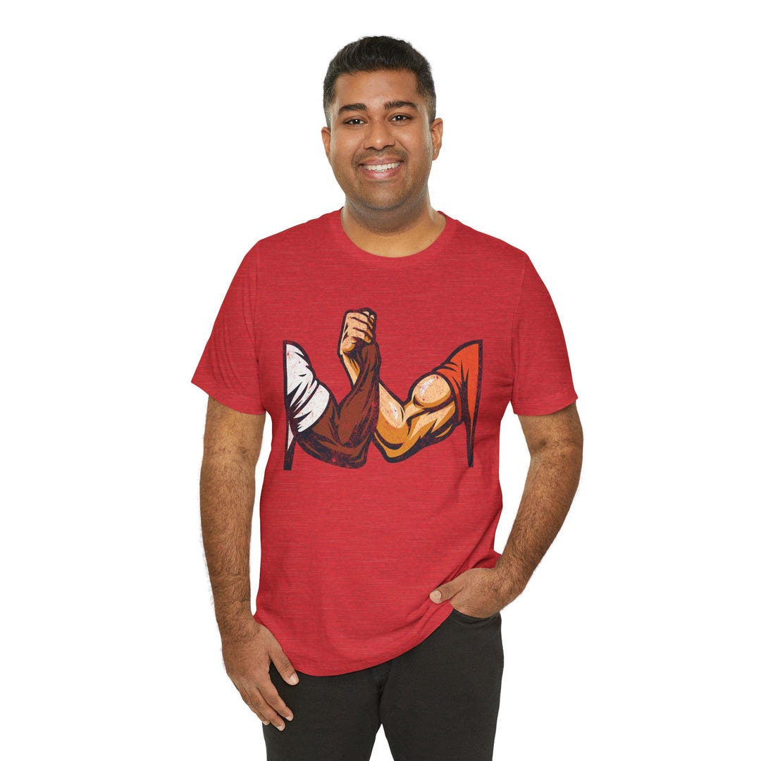 Arnold Schwarzenegger Carl Weathers Handshake Tee, Movie Fan Shirt ...