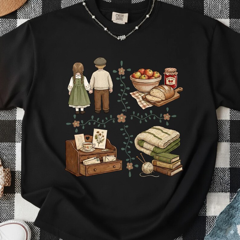 Cottagecore Homestead Life Digital Download PNG Cozy Vintage Family ...