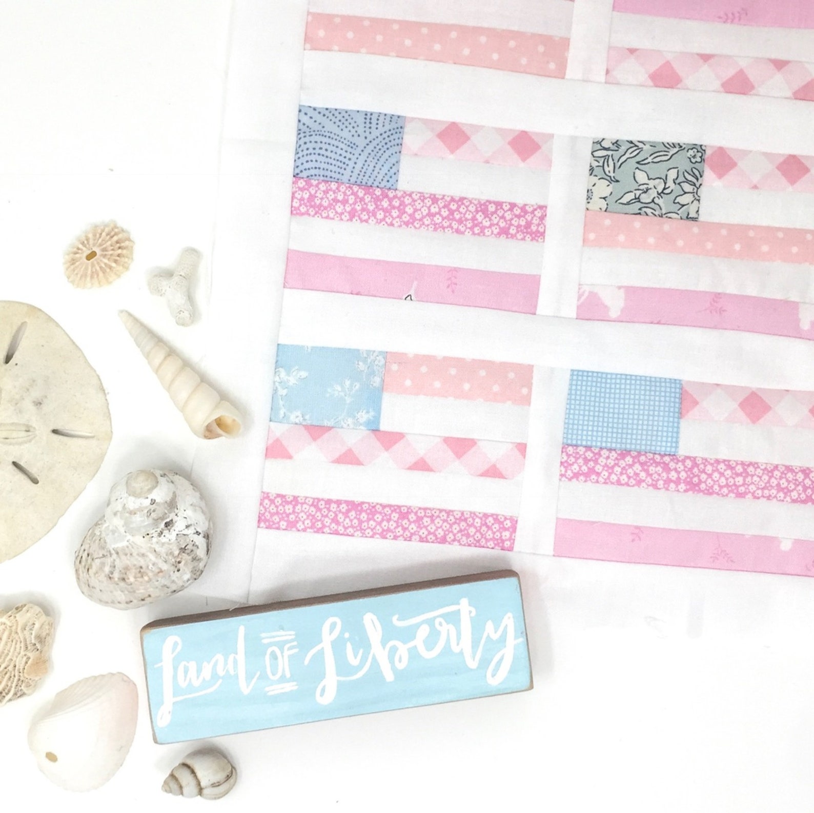 Little Flag Mini Quilt PDF Pattern/wall Hanging/placemat - Etsy