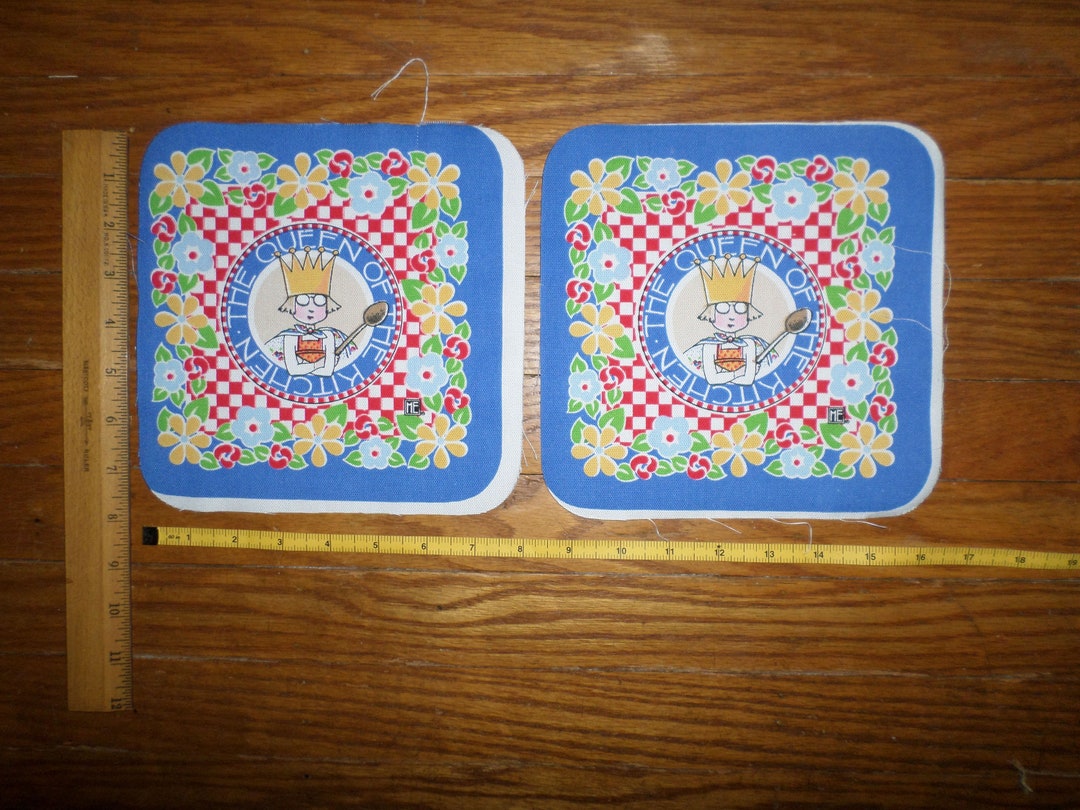 Small Mary Engelbreit the Queen of the Kitchen Poly/cotton Fabric Print ...