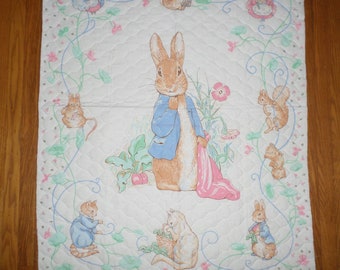 Peter Rabbit Fabric Panel | Etsy