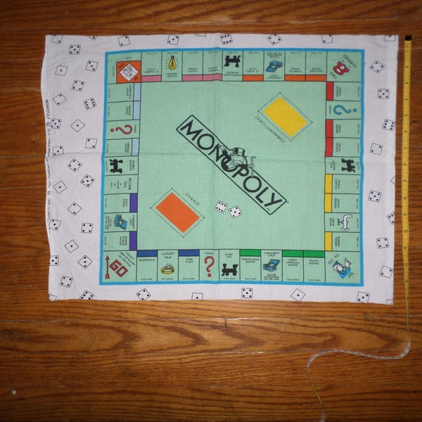 Monopoly Game Quilt - Etsy