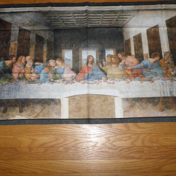 Last Supper Panel Fabric - Etsy