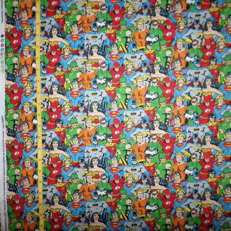 Super Hero Fabric - Etsy