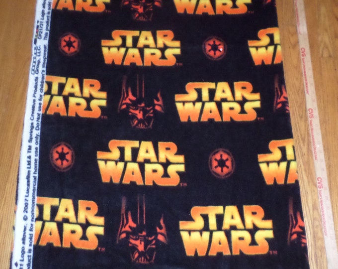 Rare Star Wars FLEECE Fabric Logo Darth Vader From 2007 - Etsy