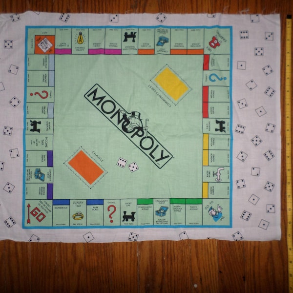 Monopoly Game Quilt - Etsy