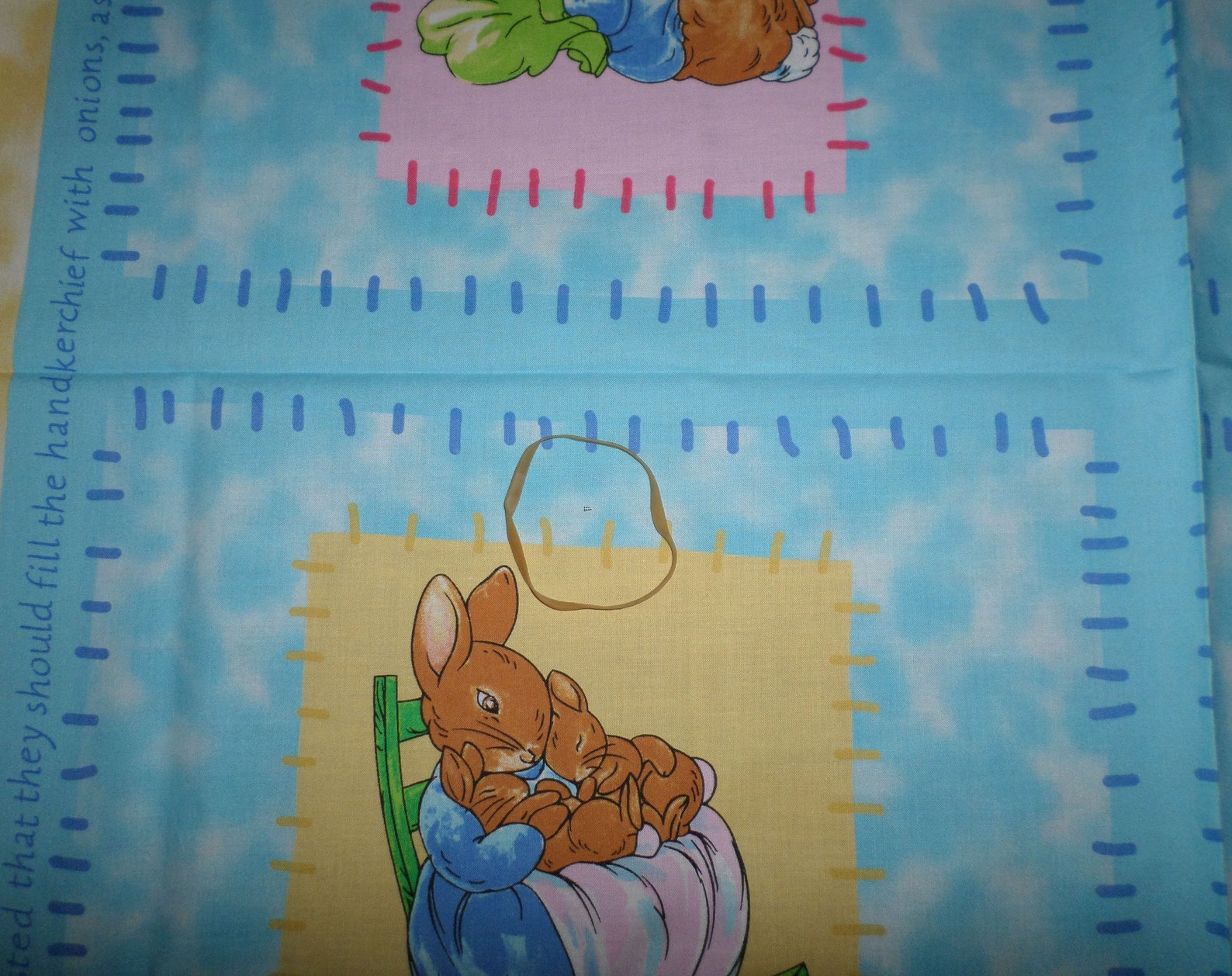 Rare the Tale of Peter Rabbit Cotton Fabric Panel HAS SMALL - Etsy