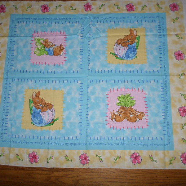 Peter Rabbit Fabric - Etsy