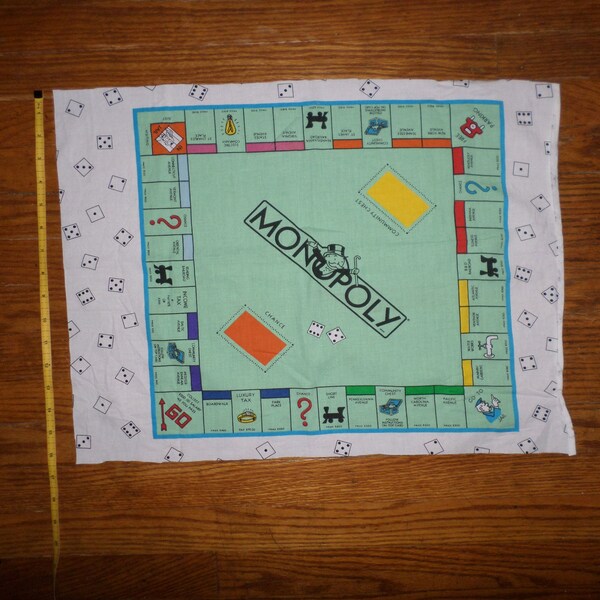 Monopoly Game Quilt - Etsy