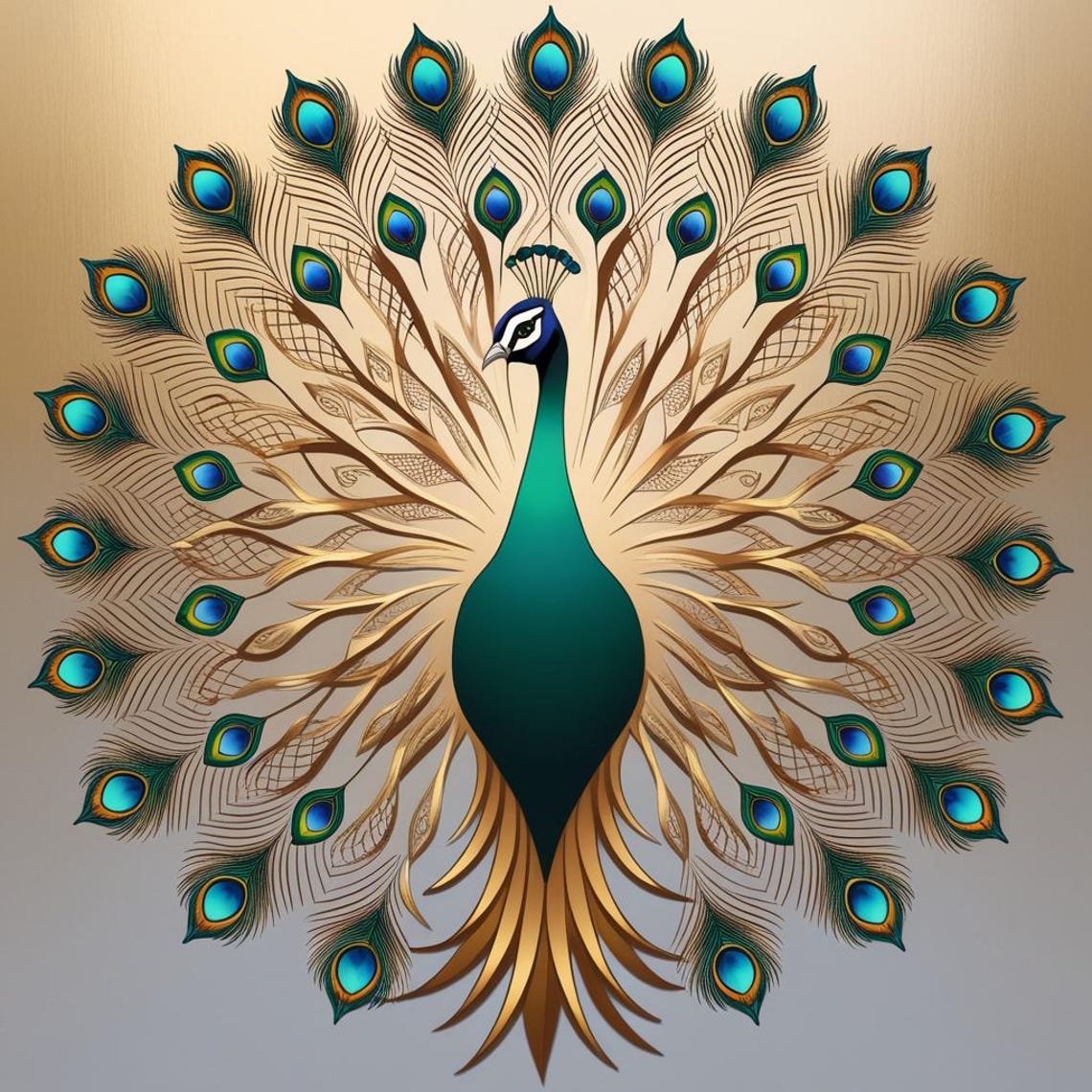 24 Peacocks, Embroidery, DIY Project, PNG File, Digital, Custom Apparel ...