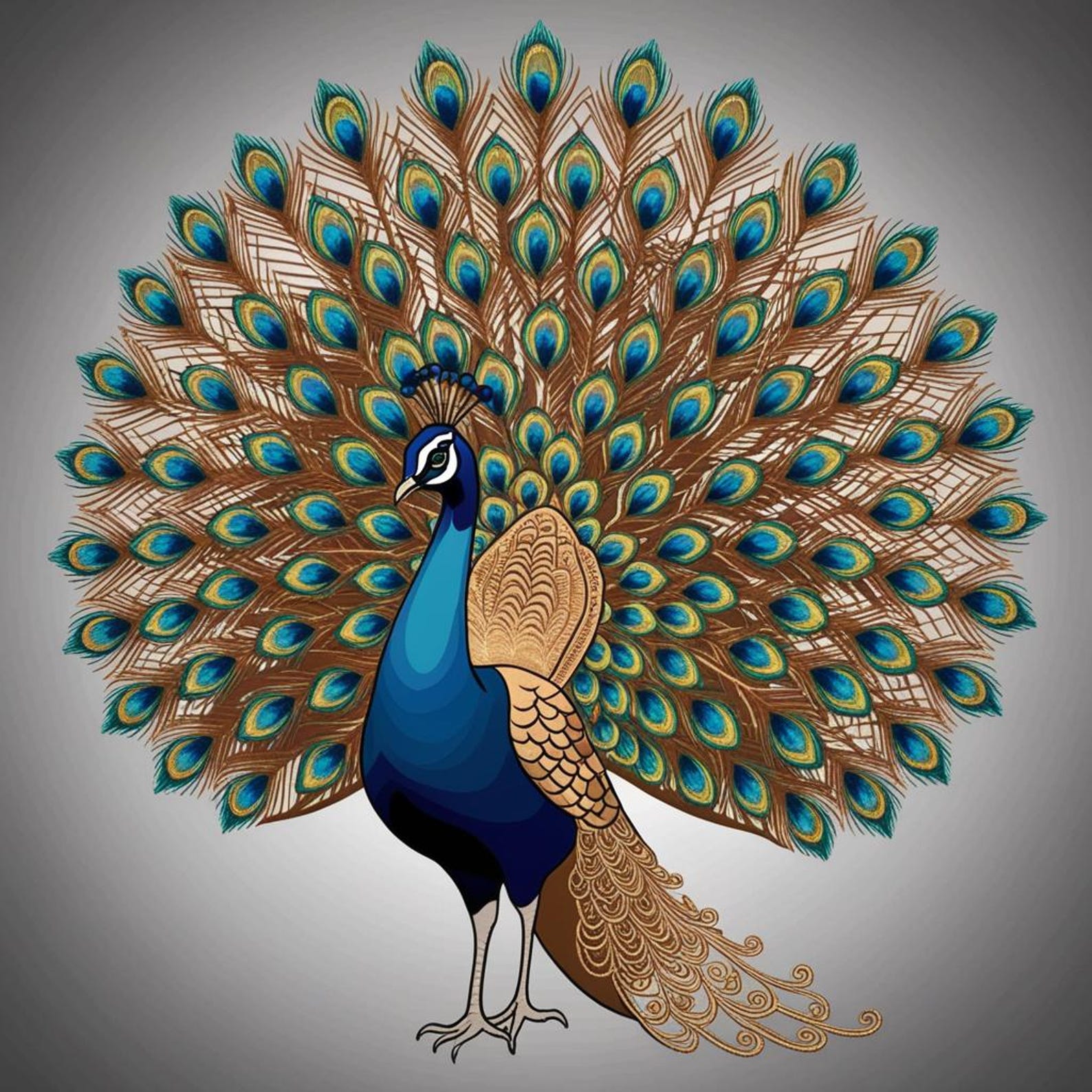 24 Peacocks, Embroidery, DIY Project, PNG File, Digital, Custom Apparel ...