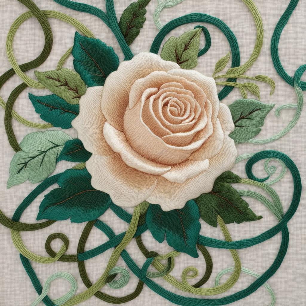 24 Rose Embroidery Patterns, Custom Design, DIY Project, PNG Files ...
