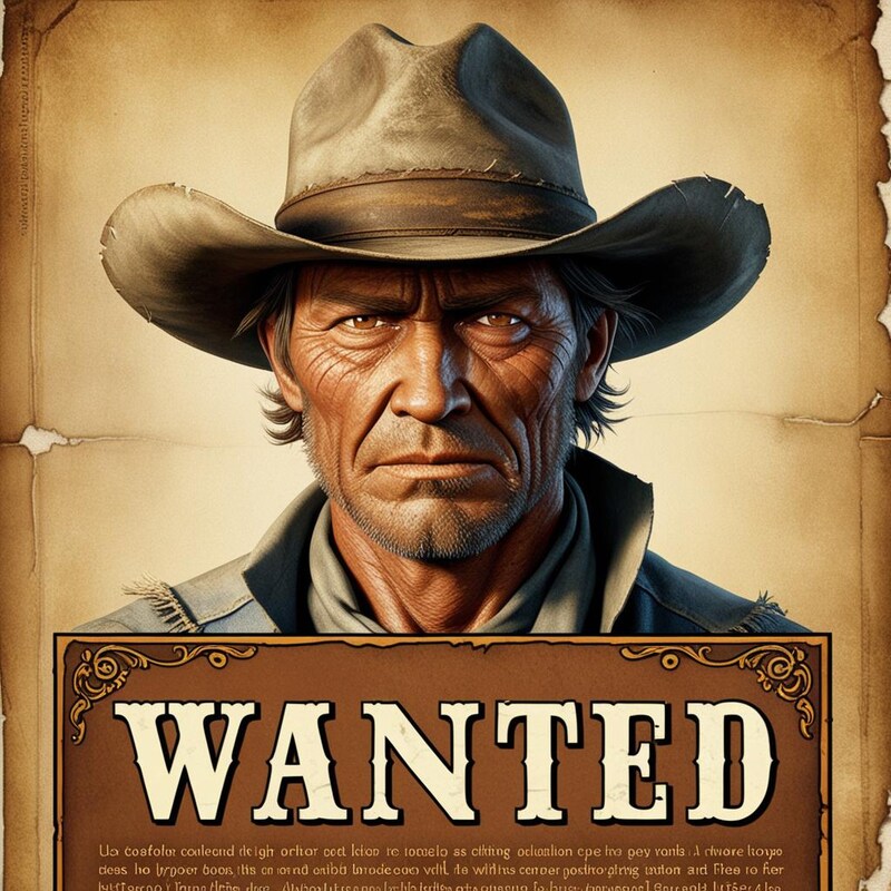 Old West Wanted Posters - Etsy