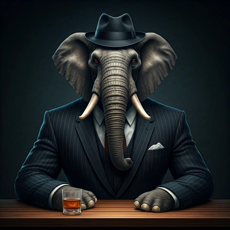 12 Gangster Animals, Custom Design, DIY Project, Digital and PNG Files ...