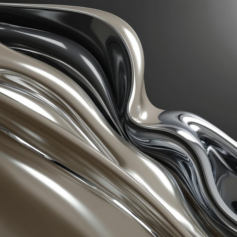 24 Liquid Metal Digital Images, Custom Design, DIY Project, PNG Files ...