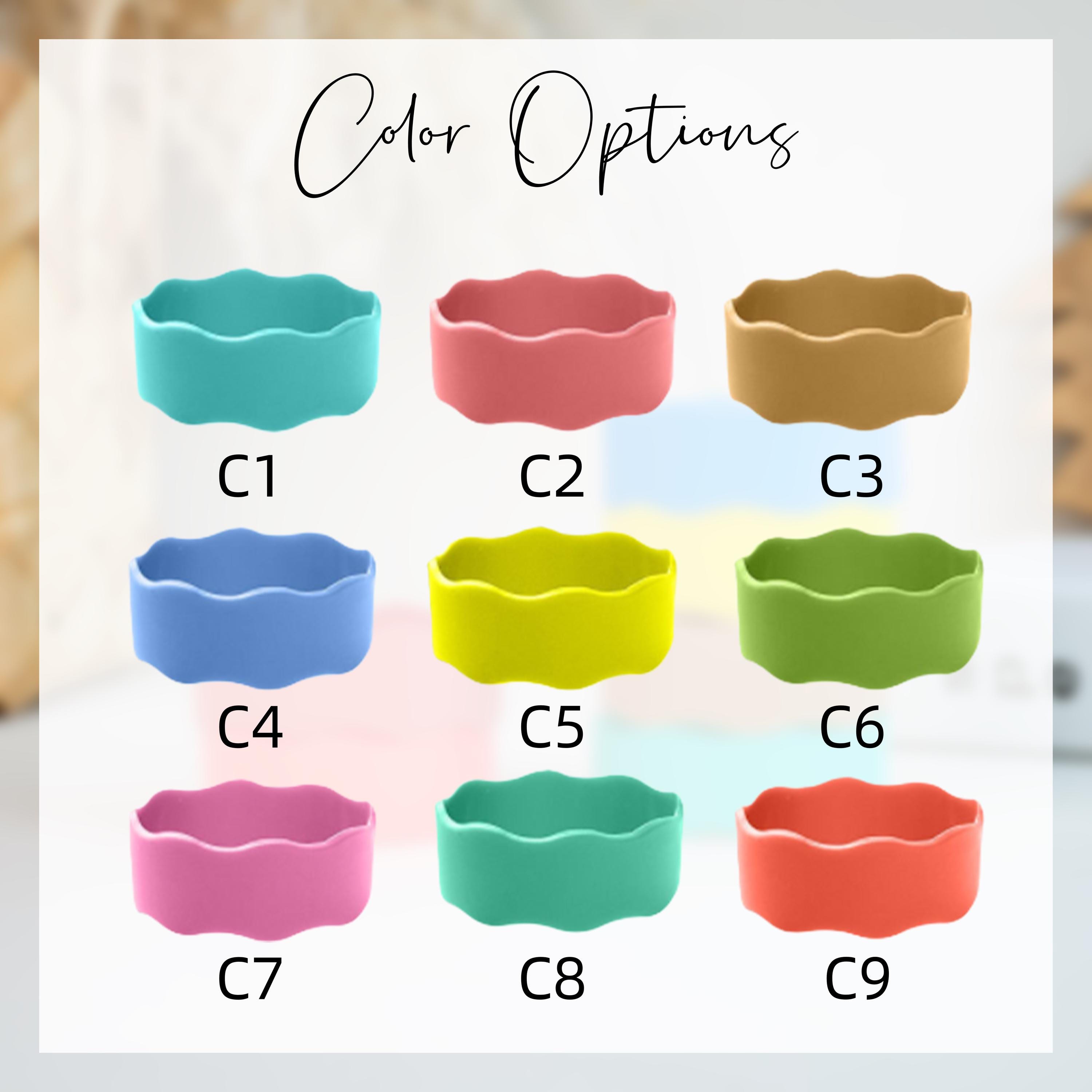 Personalised Engraved Silicone Bottle Bands,custom Anti-slip Sippy Cup ...