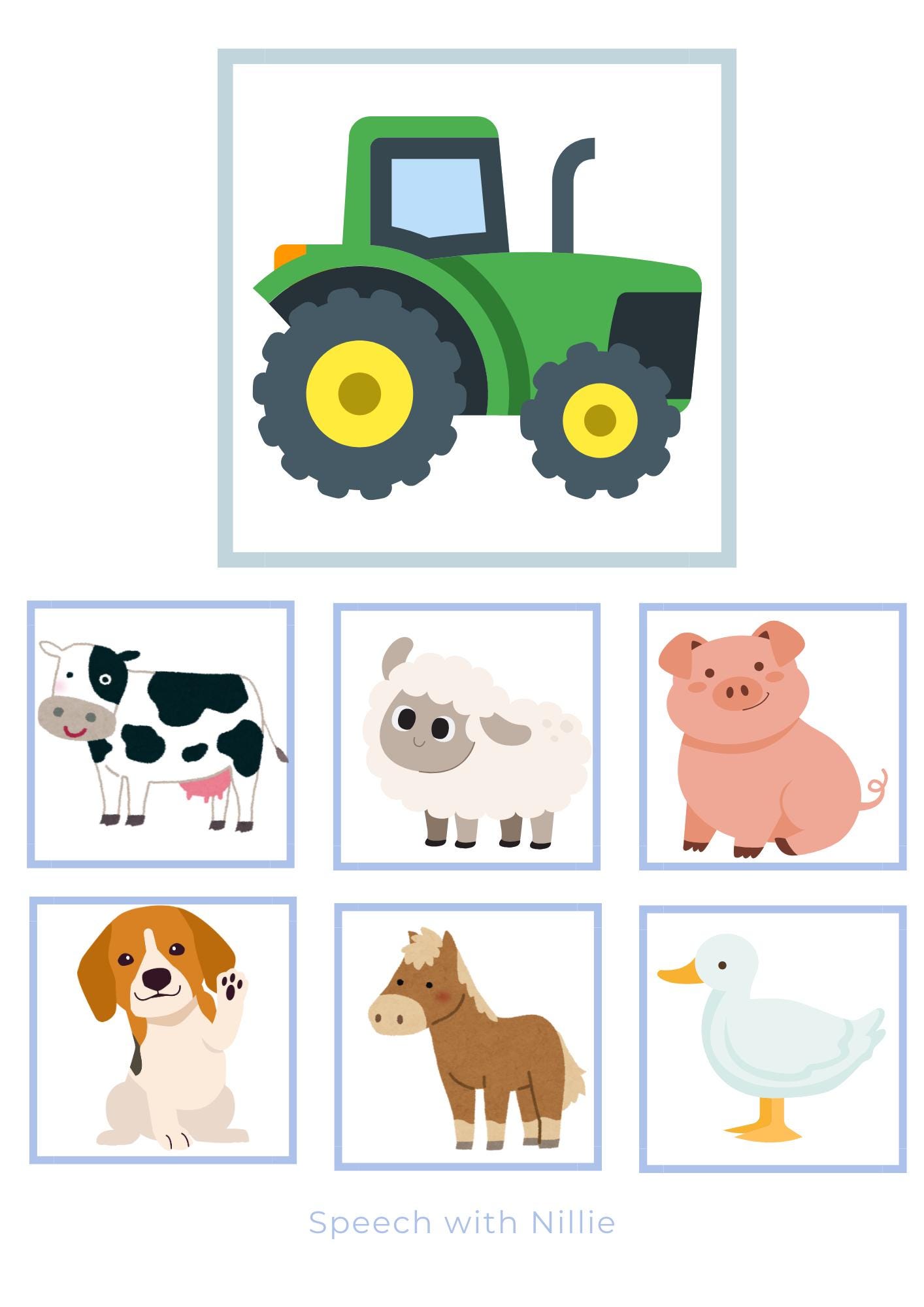 Nursery Rhyme Song Communication Boards for Kids Interactive Visual Aid ...