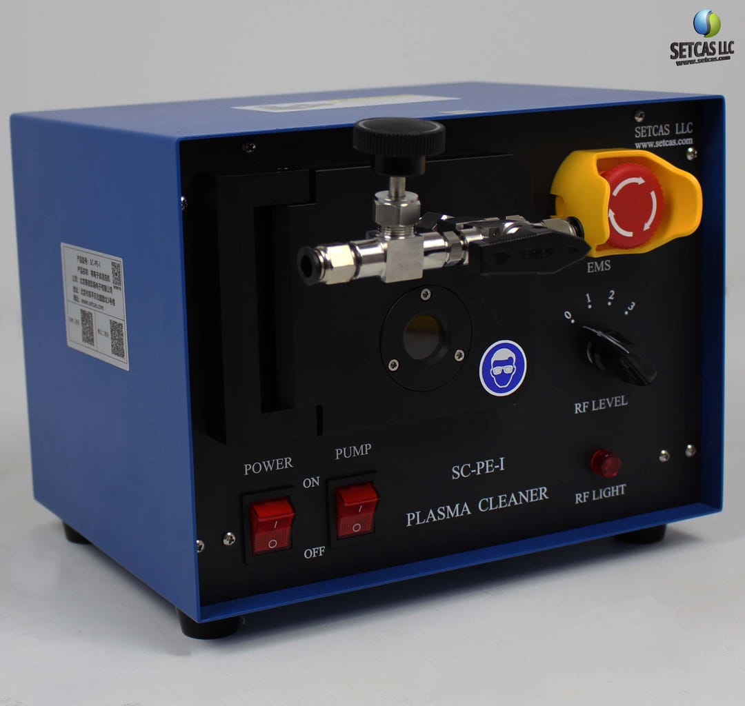 SETCAS Plasma Cleaner, Plasma Cleaning Equipment, Frequency 13.56mhz ...
