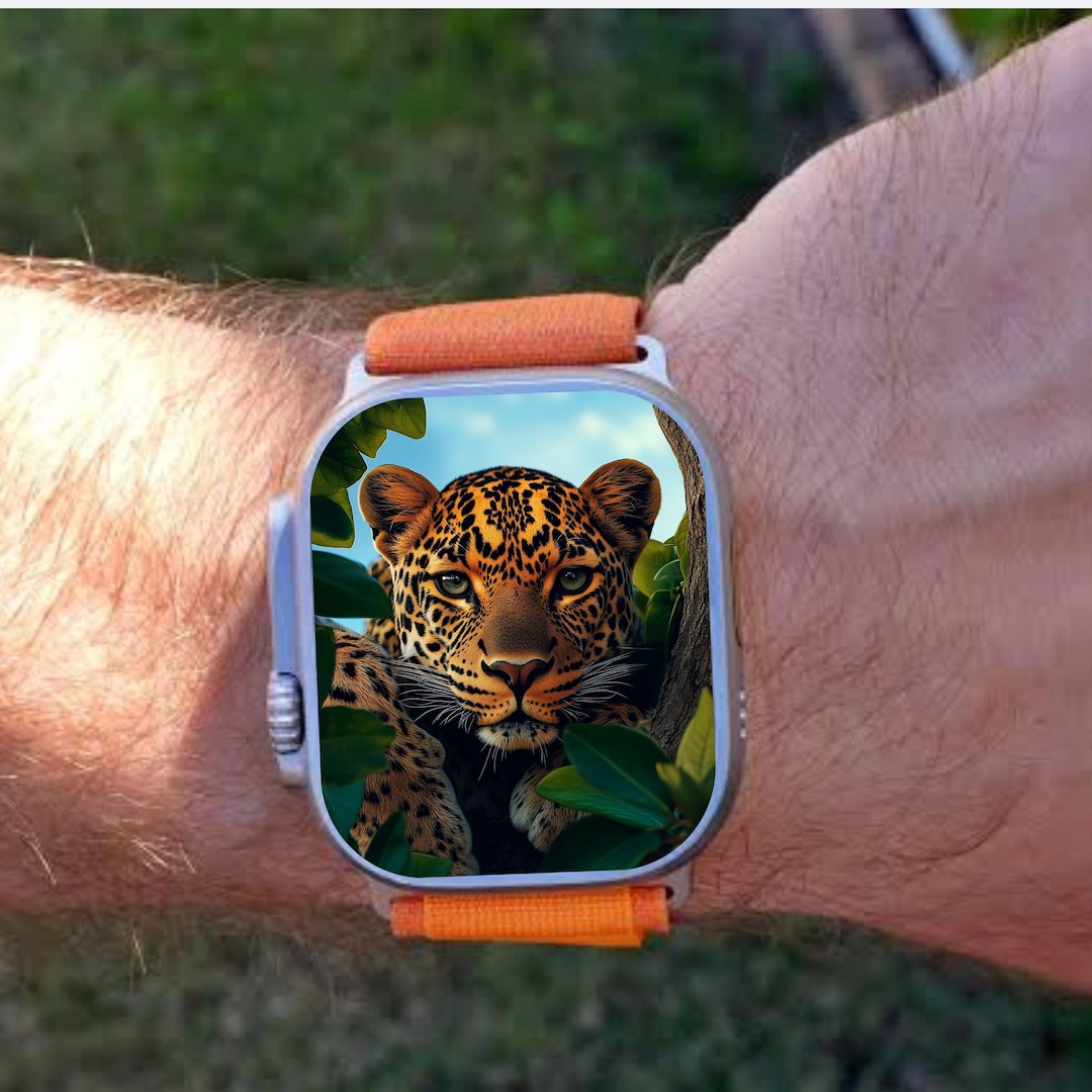 Exotic Jaguar Apple Watch Face – Stunning Wildlife Theme for Nature ...