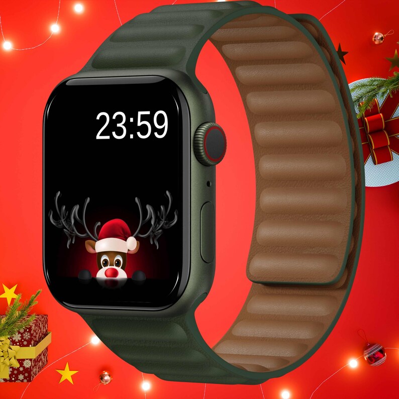 Apple Watch Band Christmas Christmas Watch Face Apple Watch Ultra ...