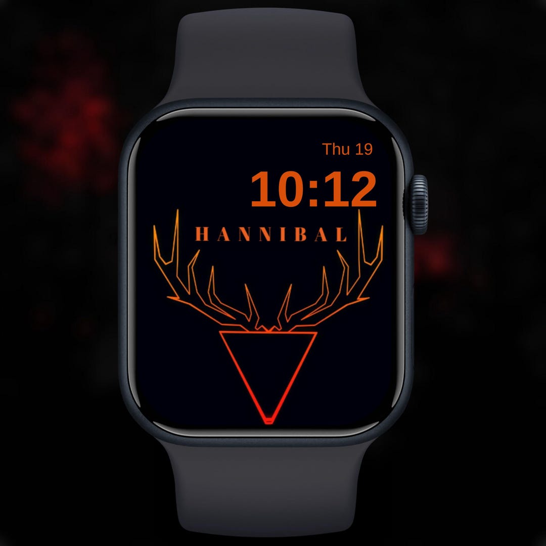 Hannibal Deer Apple Watch Face - Hannibal Wallpaper - Valentine Gift ...