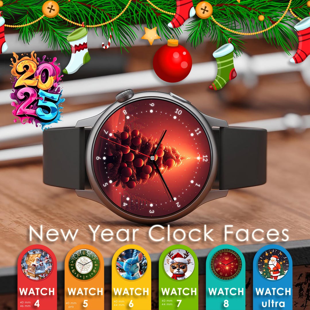 Apple Watch Face Bundle - Christmas Bundle - Christmas Gift - Digital ...