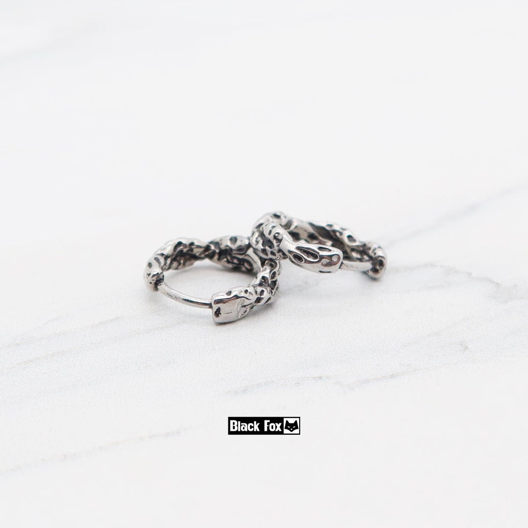 Titanium Small Size Huggies, Hoop Earrings, Sensitive Skin Friendly ...