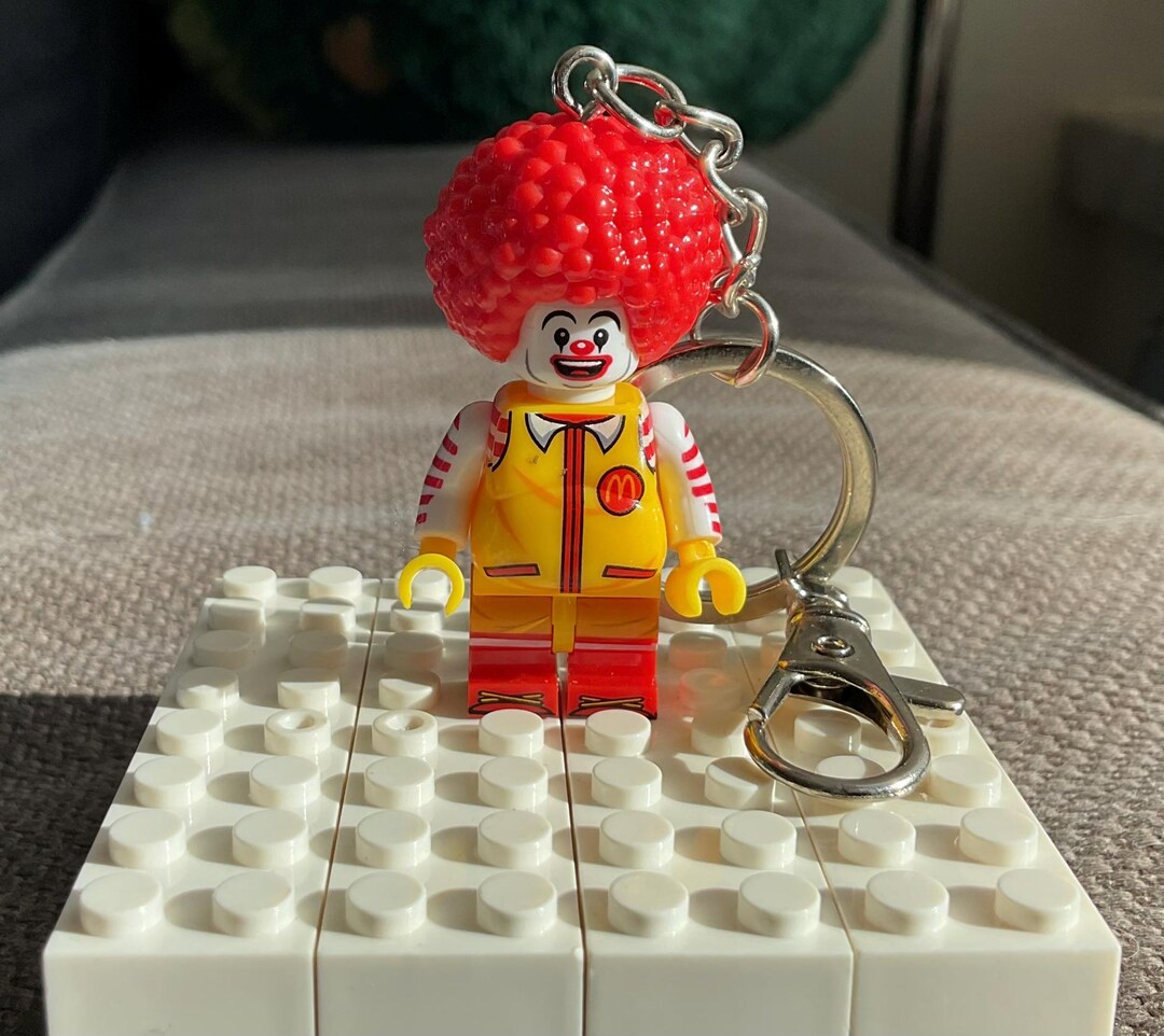 Ronald Mcdonald Mcdonald's Minifigure Keychain Keyring Gift Christmas ...