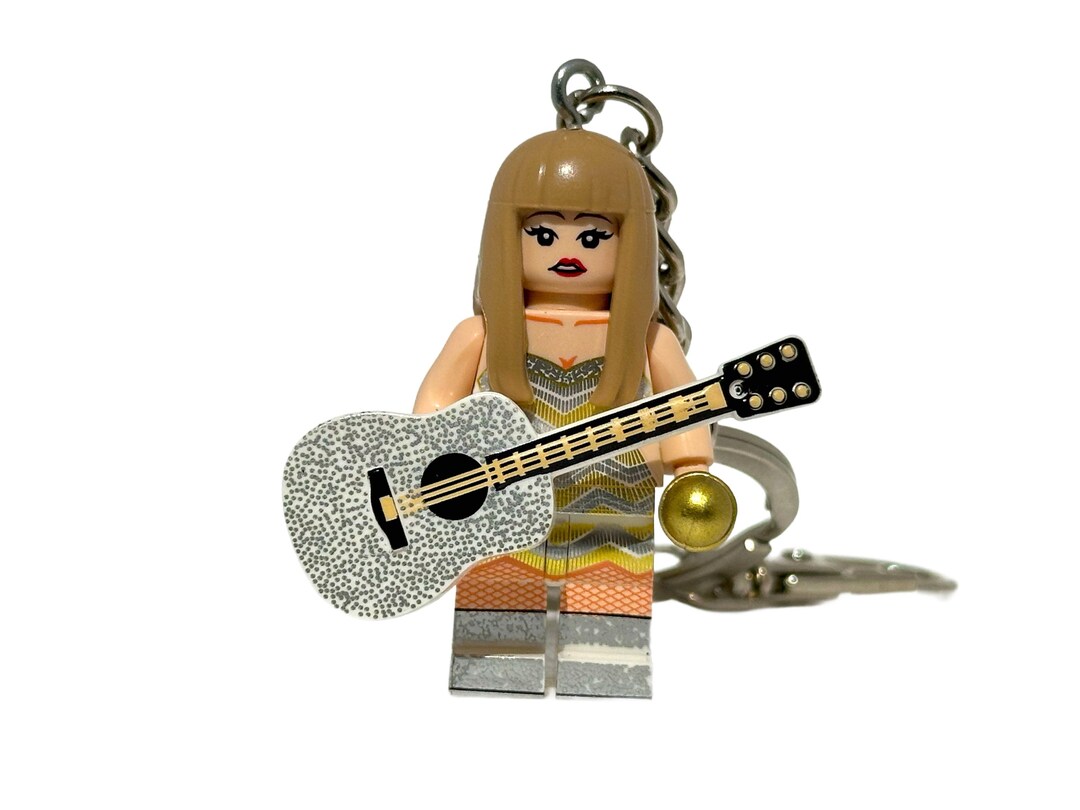 Pop Star Eras Tour-inspired Minifigure Keyring – Swiftie Gift – Custom ...