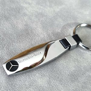 Mercedes Keychain Logo Metal Keyring Car Accessories Gift for Men Women ...