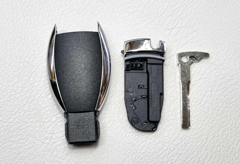 Mercedes Key Fob 3 Buttons Remote Key Shell Case Cover Replacement Car ...