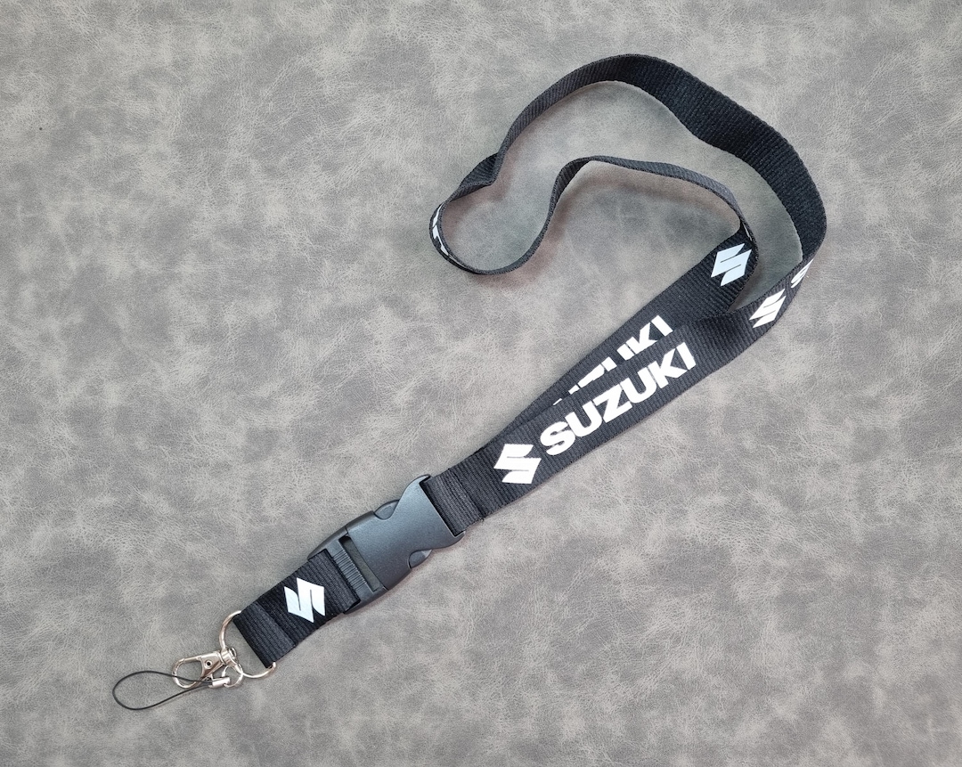 Suzuki Neck Lanyard Keychain Nylon Strap Keyring Logo Car Accessories ...