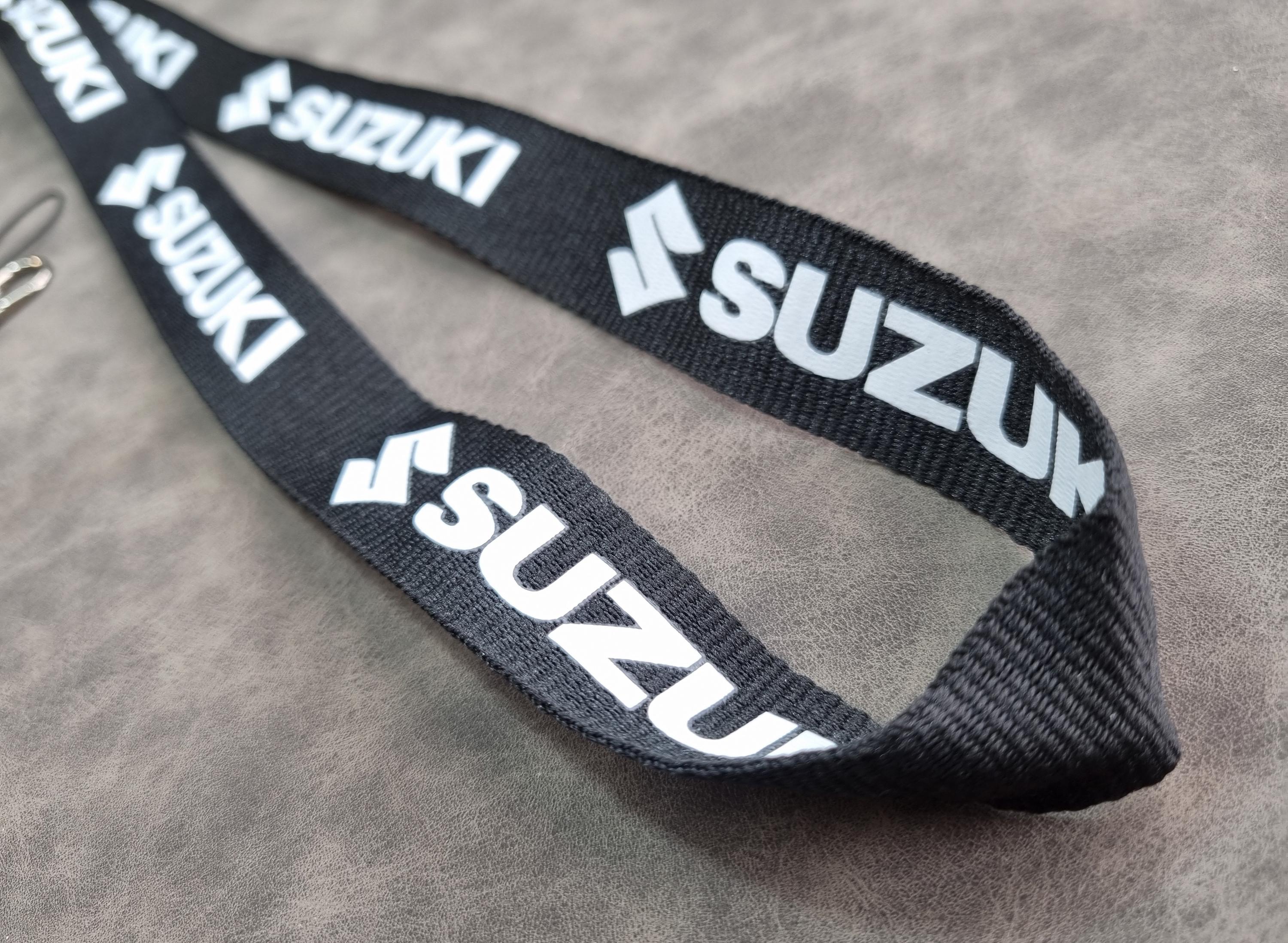 Suzuki Neck Lanyard Keychain Nylon Strap Keyring Logo Car Accessories ...