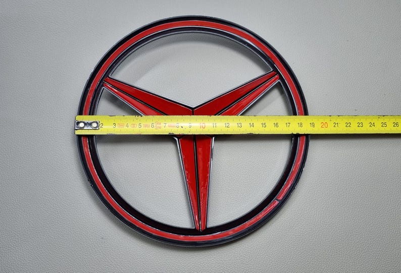 Mercedes Star Front Grill Badge 18.8cm Grille Emblem Logo Car ...