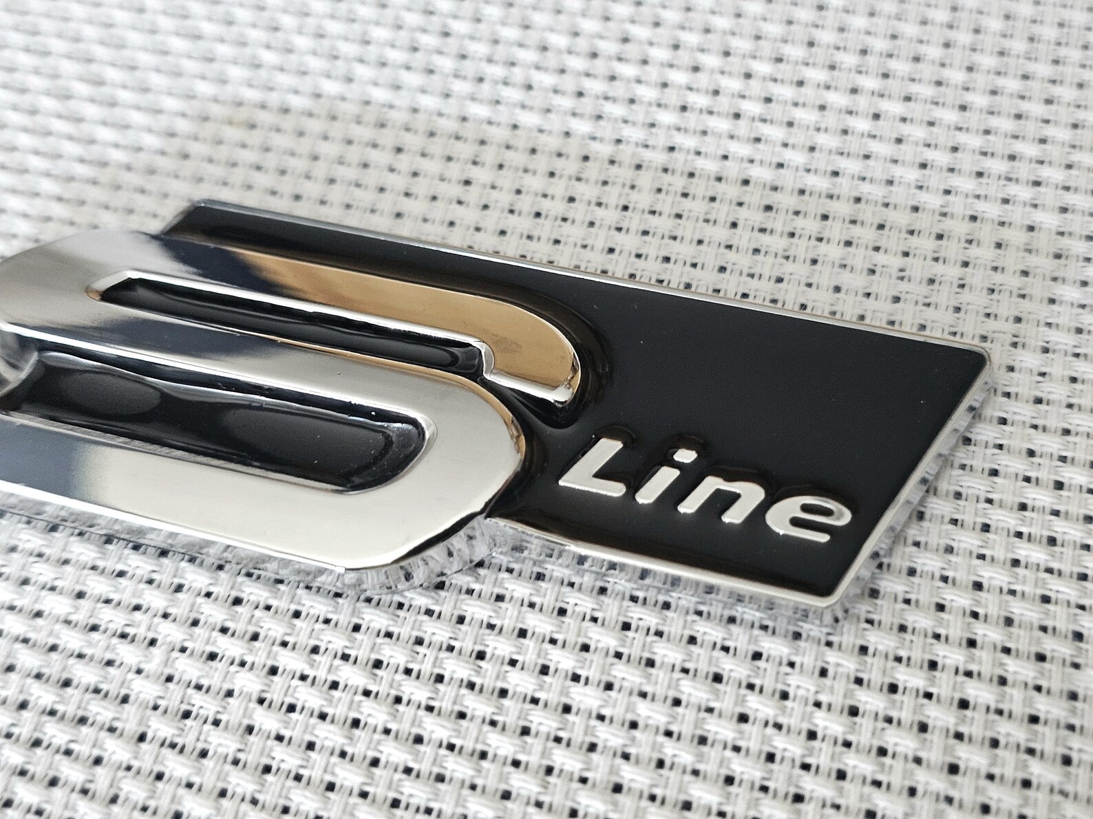 S Line Emblem Logo Rear Trunk Badge Sticker Car Accessories - Etsy