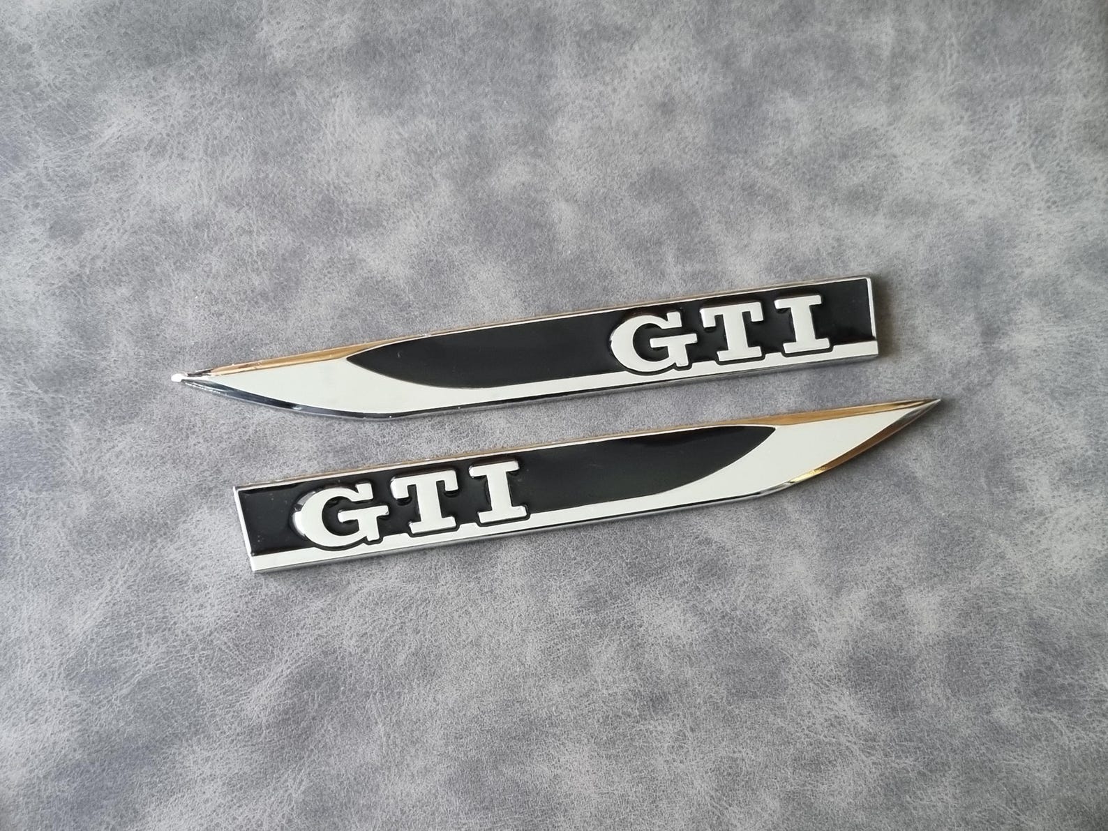 Gti Logo Emblem Black Side Wing Fender Badge Sticker Mk7 Mk8 Mk6 Car ...