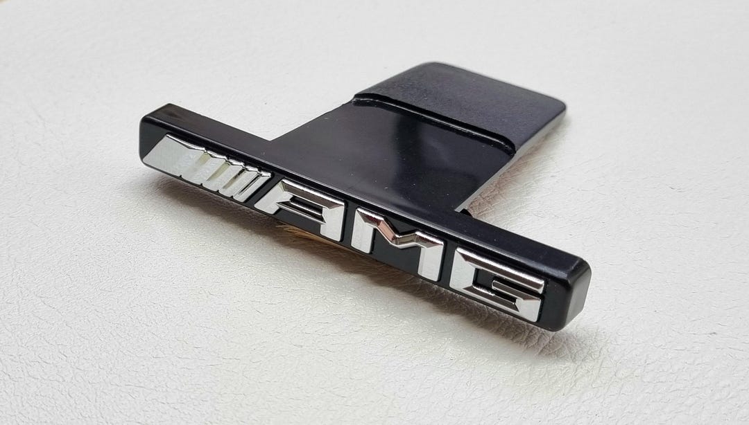 Amg Gt Panamericana Grill Badge Logo Front Grille Emblem Sticker ...