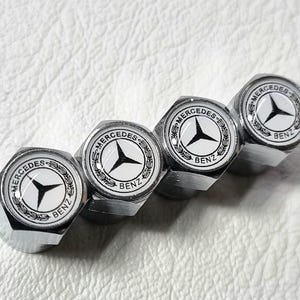 Tire Valve Caps 4pcs With Logo Stem Air Cap Car Accessories - Etsy