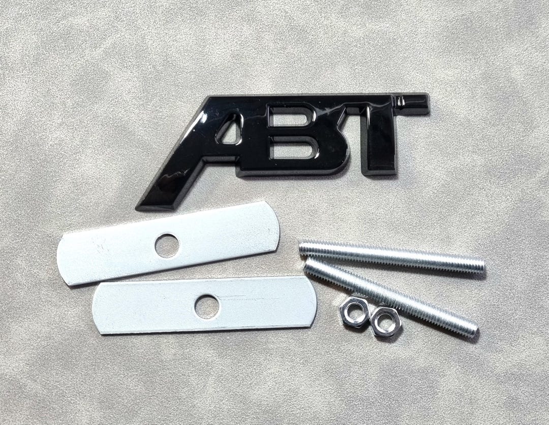 Abt Grille Badge Logo Black Front Grill Emblem Car Accessories - Etsy