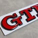Gti Emblem Sticker Rear Trunk Logo Badge Mk7 Mk6 Mk8 Car Accessories - Etsy