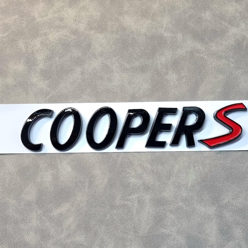 Mini Cooper Boot Badge - Etsy